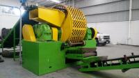 China Two Shaft Tire Recycling Machine Compact Structure Tyre Shredding Machine for sale