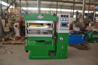 China OEM Column Rubber Vulcanizing Press Machine 50T 750x750 Hot Plate Size for sale