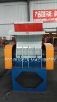China Vertical 22KW Automatic Rubber Coarse Crusher For Waste Rubber for sale