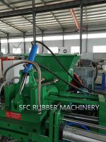 China Double Arm Feed Rubber Refiner Strainer Extruder With Horizontal Structure for sale