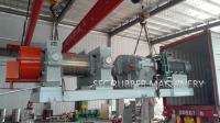 China CE Approved Two Roll Rubber Waste Recycling Crusher Machine for sale