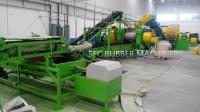China No Wire No Fiber Tire Recycling Machine Crumb Rubber Plant for sale