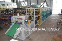 China Fully Automatic Rubber Batch Off Cooling Machine Interlock Design for sale