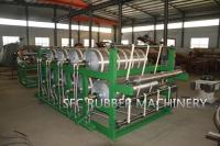 China Fully Automatic Rubber Batch Off Cooling Machine Interlock Design for sale