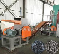 China Small Capacity Rubber Scrap Recycling Line for sale