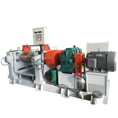 China Hard Tooth Rubber Mixing Mill Bearing Bush Two Roll Mixing Mill for sale