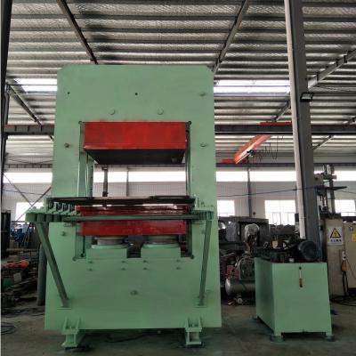 China XLB-1500*1500*1 Rubber Vulcanizing Press with 8.00 MN Total Pressure CNC Control and 800mm Daylight for sale