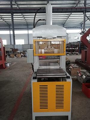China XQL-125 Hydraulic Guillotine Cutter with 125KN Cutting Force 760mm Width and 5.5KW Motor for Rubber and Plastic Cutting for sale