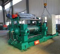 China XK-250 Two Roll Rubber Mill with Φ250*620 Roller 14.1 m/min Speed and Chilled Alloy Cast Iron Roller for sale