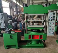China Rubber Hydraulic Vulcanizing Press Machine with 2.2KW Motor Power 125mm Daylight and 1MN Total Pressure for Silicone Bracelet for sale