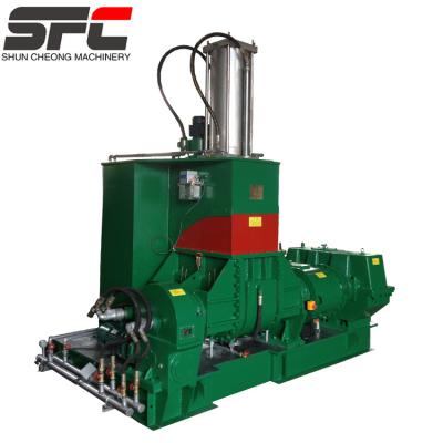 China PLC Controlled Rubber Internal Mixer with Hard Chrome Plated Rotors and Jacket Structure Mixing Chamber for sale