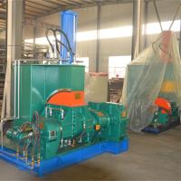 China 75L Working Volume Rubber Kneader with PLC Control and 140° Tilting Angle for Industrial Rubber Mixing for sale
