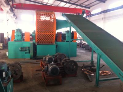 China Factory Direct Supply High Efficiency Compact Structure Tyre Shredder Machine with 50 x 50 mm Output for sale