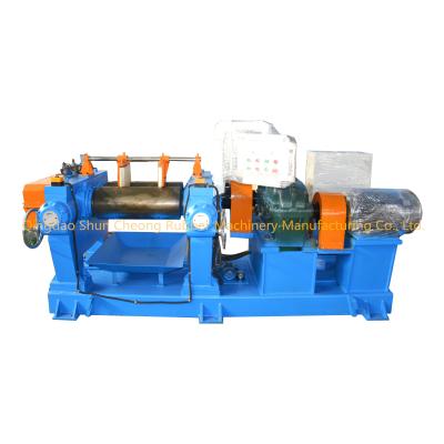 China Two Roll Rubber Mixing Mill PLC Controlled for sale