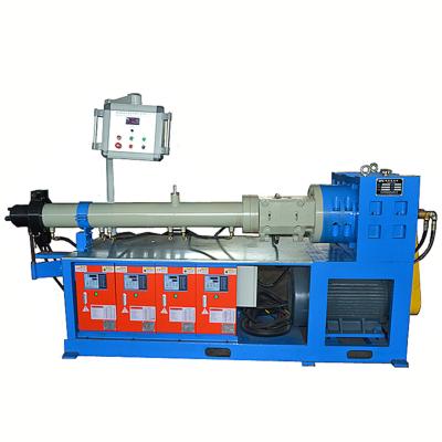 China Rubber Extruder Machine with 800 KG/H Capacity 55 KW Motor Power and Customizable Rubber Strip Extruder Line for sale