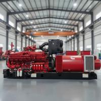 China Custom 500kw 800kw 1000kw Methane LNG LPG Natural Gas Powered Generators Set with Water Cooled Backup Generation for sale