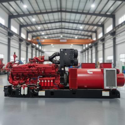 China Custom 500kw 800kw 1000kw Methane LNG LPG Natural Gas Powered Generators Set with Water Cooled Backup Generation for sale