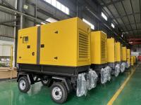 China Portable 50kw 100kw 200kw 250kw Slient Type Trailer diesel Generators With Wheel Power Genset for sale
