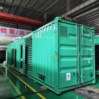 China 1000kw 1200kw 1500kw Container Type diesel Generator Set Industrial Power Plant Diesel Generator Set With Weichai Engine for sale