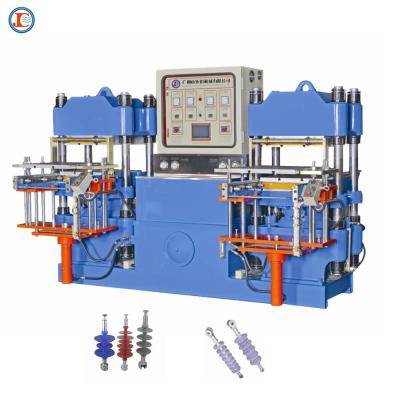 China Hydraulic Silicone Flat Press Machine/Plate Vulcanizing Machine from China for making Silicone Insulator for sale