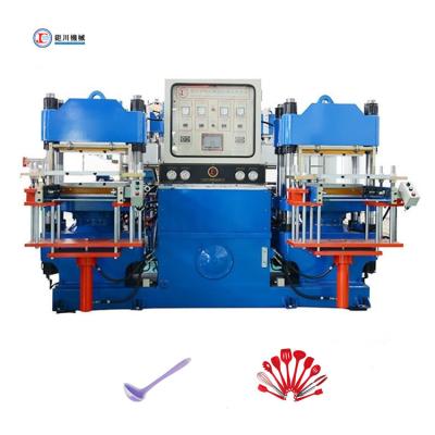 China Silicone Production Line Hydraulic Hot Press Machine For Silicone Soup Ladle Spoon for sale