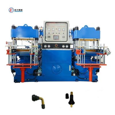 China Car Tubeless Air Tire Valve Making Machine Hydraulic Rubber Plate Vulcanizing Press Machine for sale
