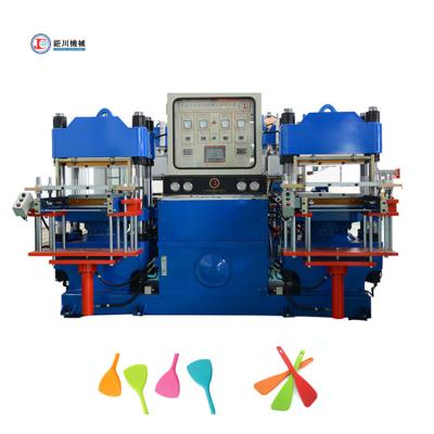 China Vulcanizing Press Machine/ Hydraulic Hot Press Machine  For Making Silicone Kitchenware/Silicone Scraper for sale