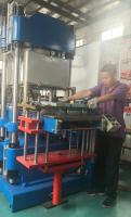 China Silicone Baby Bottle Nipples Making Vacuum Compression Hydraulic Rubber Moulding Machine for sale