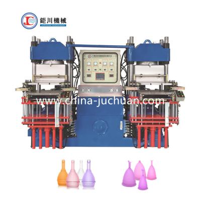 China Vacuum Compression Molding Machine For Silicone Menstrual Cup Making Machine Factory for sale