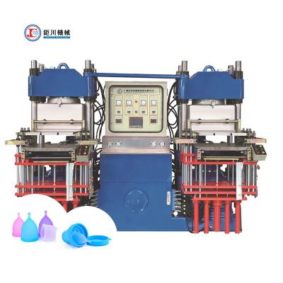 China Silicone Press Machine Product Compression Molding Machine For Making Silicone Menstrual Cup for sale