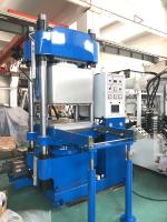 China 300ton Single Work Station Rubber Vulcanizing Vacuum Compression Molding Machine Silicone Foldable Bowl Bottle for sale