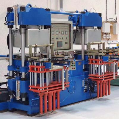 China Plate Vulcanizing Press Rubber Vacuum Compression Molding Machine 380V for sale