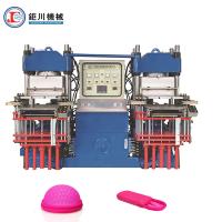 China High productive Blue Vacuum Press Silicone Rubber Machine with CE for making rubber silicone products for sale
