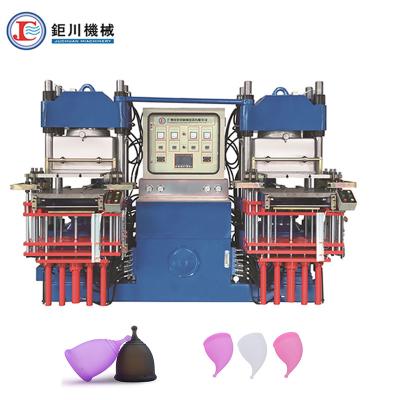 China Famous brand PLC 300ton Blue color Rubber Silicone hot press machine for making rubber products auto parts for sale