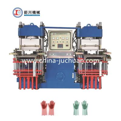 China China Factory Price Hydraulic Vulcanizing Hot Press Machine for making rubber silicone gloves for sale