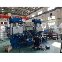 China Automatic Rubber Press Vacuum Compression Moulding Machine for making Steering Wheel Cover Inner Rubber Ring for sale
