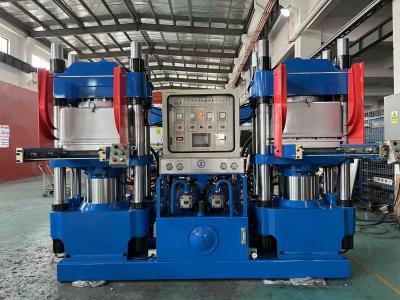 China Automatic Rubber Press Vacuum Compression Moulding Machine To Make Steering Wheel Cover Inner Rubber Ring for sale