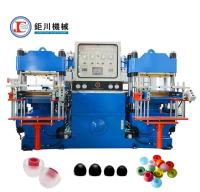 China China Factory Easy to Operate Ear Plug Hydraulic Vulcanizing Hot Press Making Machine for sale