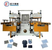 China Hydraulic Vulcanizing Hot Press Molding Making Machine for making silicone keystroke for sale