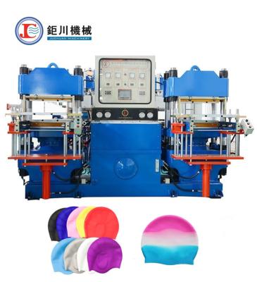 China Hydraulic Vulcanizing Machine Silicone Swim Cap Making Machine 380V 2RT for sale