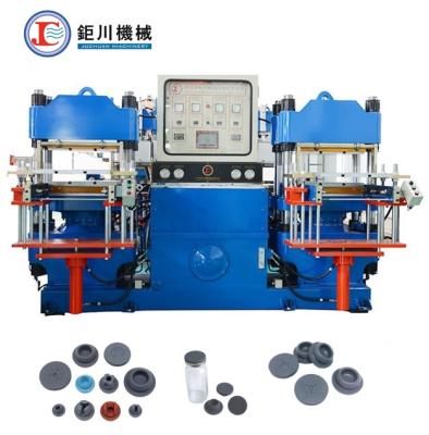 China Automatic Efficient Hydraulic Vulcanizing Machine for making Rubber Stoppers for sale