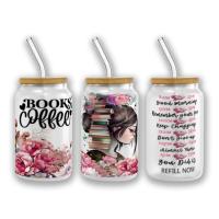 China OEM Printing UV DTF Libbey Wraps For Cups Wraps Spanish 16oz Tumbler for sale