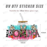 China Mother'S Day UV DTF Transfer 16oz Mother'S Day Cup Designs Ideal For Custom Projects for sale