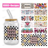China 24oz Mama'S Day UV DTF Transfers For Glass Sticker Designs for sale