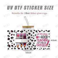 China Teachers Day UV DTF Cup Transfers Customizable Stickers For Quick And Project Design for sale
