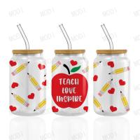 China Custom Libby Cartoon Wraps With 3D UV DTF Cup Wrap Transfers Labels And Rub On Paper for sale