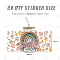 China UV DTF Cup Wrap Transfers 16oz Alta Calidad Custom Pretty Princess UV DTF Transfers For Cups Wraps Wholesale for sale