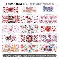 China High Quality Uv Dtf Sticker Transfer For Cup Mother'S Day UV Cup Wrap Stickers Greatful Mom UV Dtf Printing Cup Wraps for sale