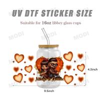 China 16oz Cold Cup Wrap Transfers For Valentine'S Day Perfect For Any Occasion And Project for sale