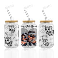 China UV DTF Cup Wrap Transfers Wholesale High Quality UV DTF Sticker Transfer Printing For Glass Can Cups Mother'S Day for sale